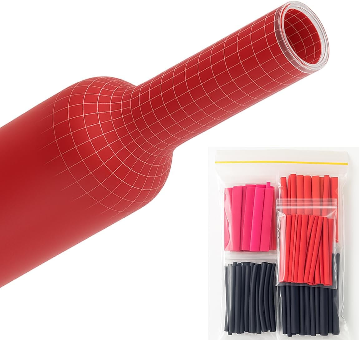 Heat Shrink Tubing Kit for Wires Industrial Heat-Shrink Wrap Tubing ...
