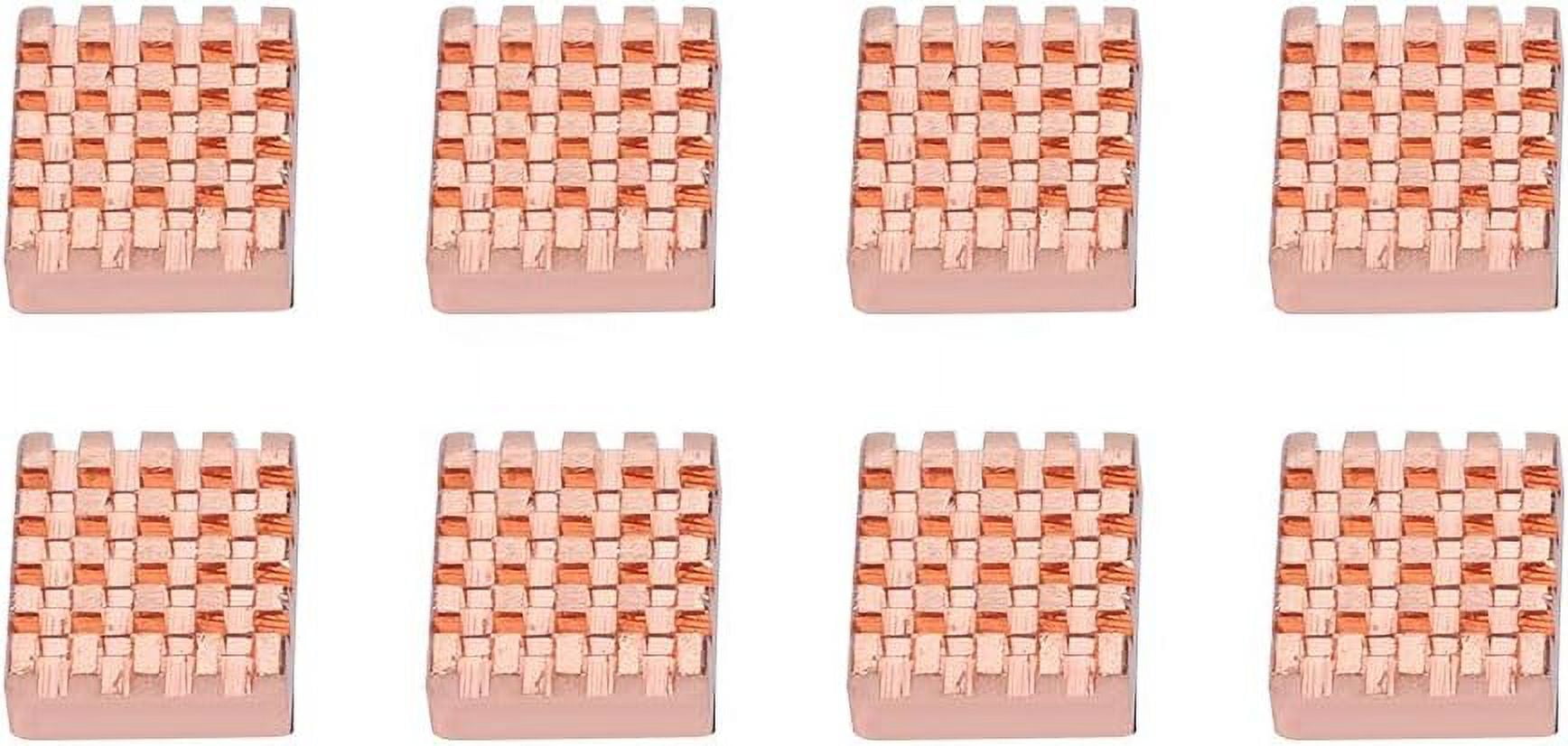 Heat Sink, Copper RAM Heat Sink, 8 Piece Cooling Fin Kit, Computer ...