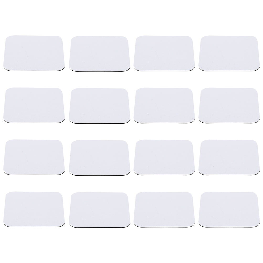 Heat Transfer Material Fridge Blank Magnet Memo 10 Pcs Magnetic White ...