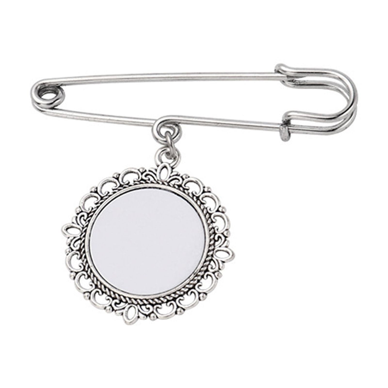 Heat Transfer Tray Holder Photo Frame Brooch Aluminum Sheet Hold Family ...