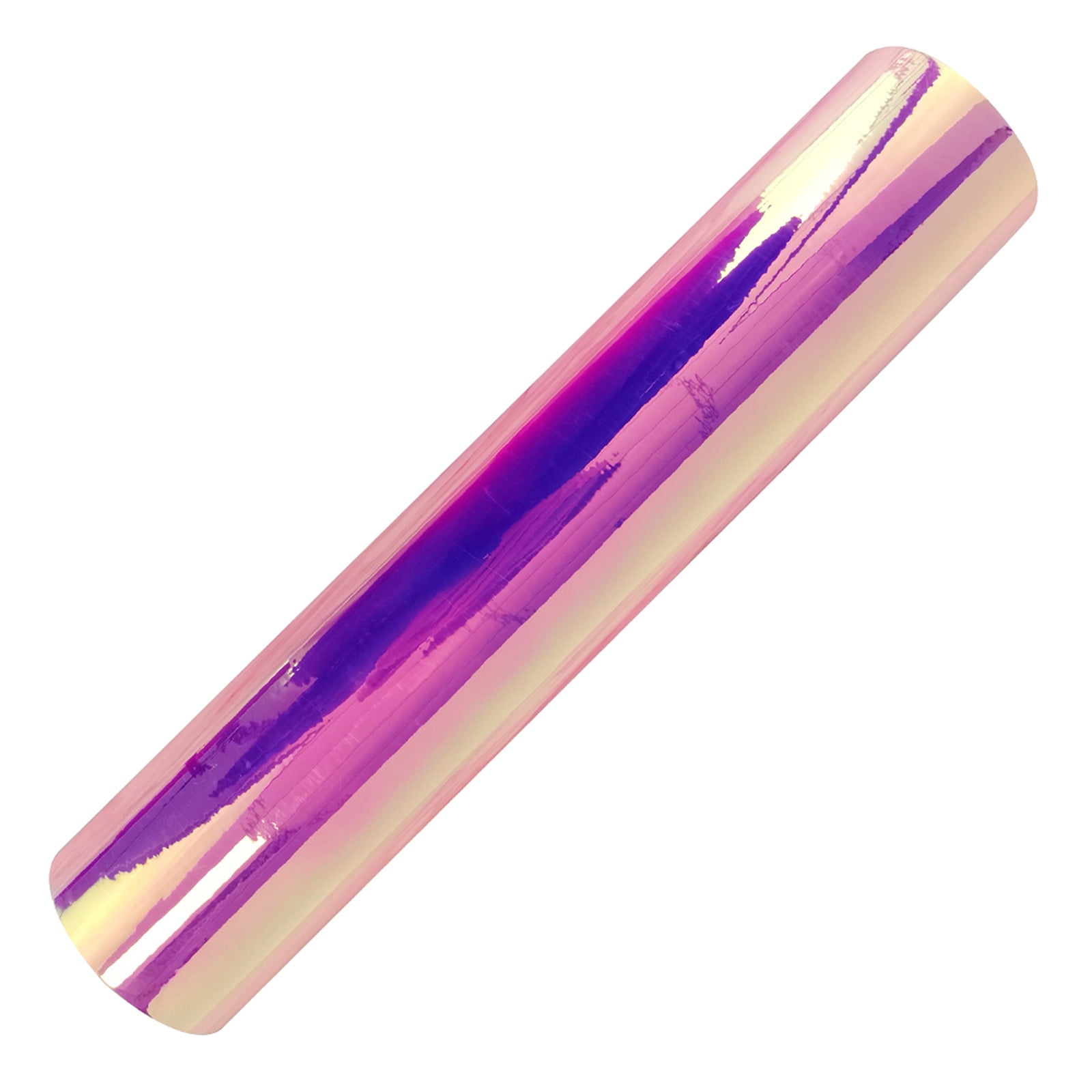 Heat Transfer Vinyl Holographic Adhesive Vinyl 12 X6ft Rose Gold Glass