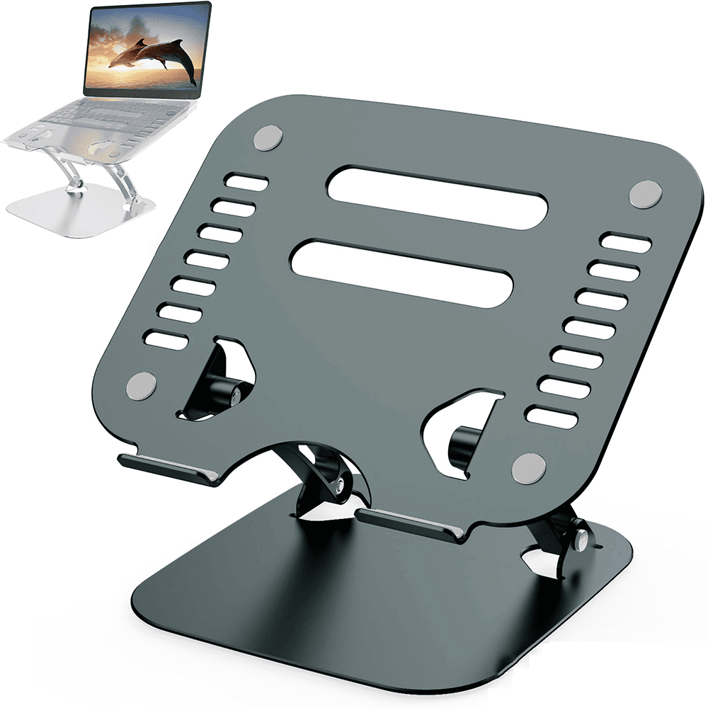 Heat Ventilation Anti-Slip Design Laptop Stand, Ergonomic Height Angle ...