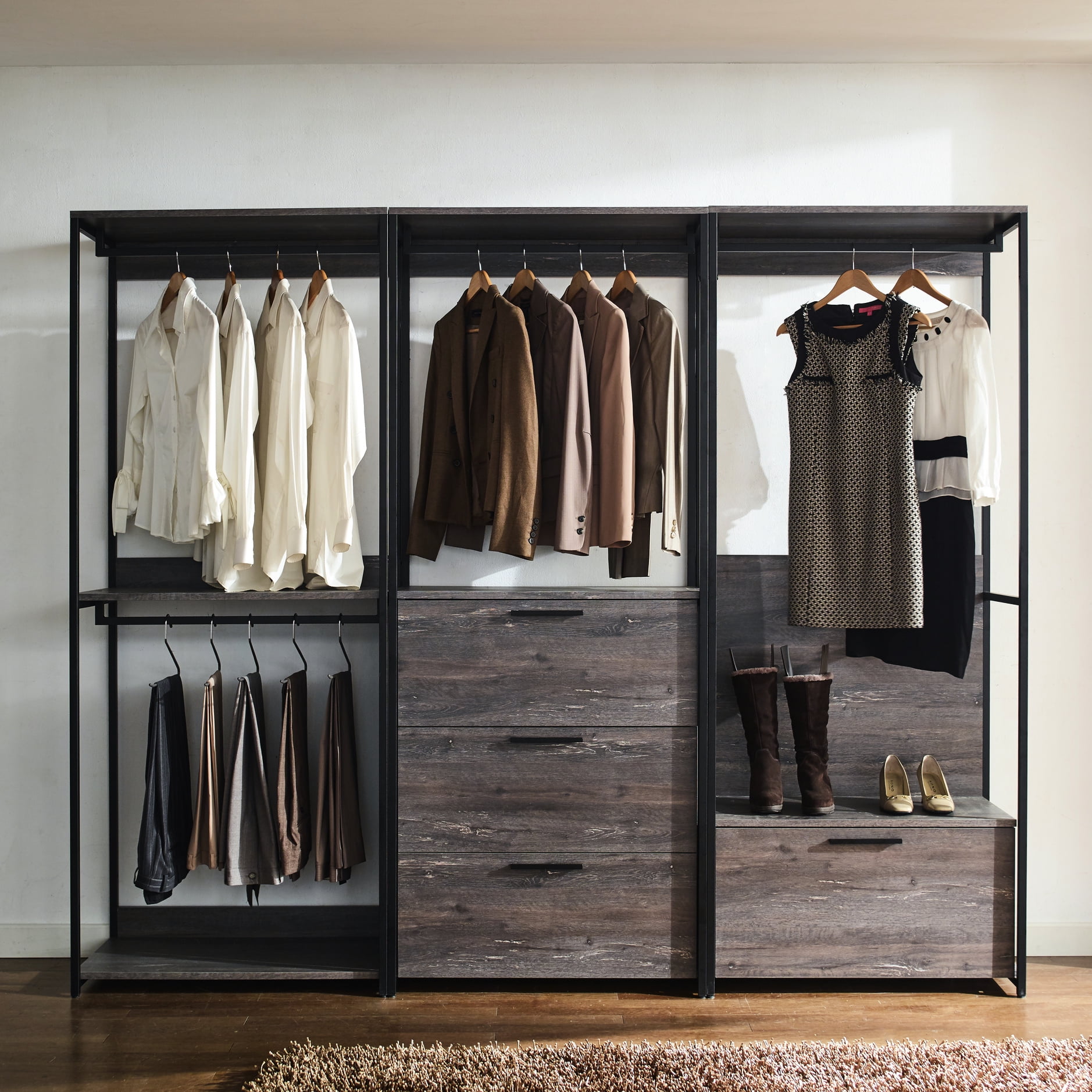 Heat Walk-in Closet: Stylish And Exterior Main Material, Extra Depth ...