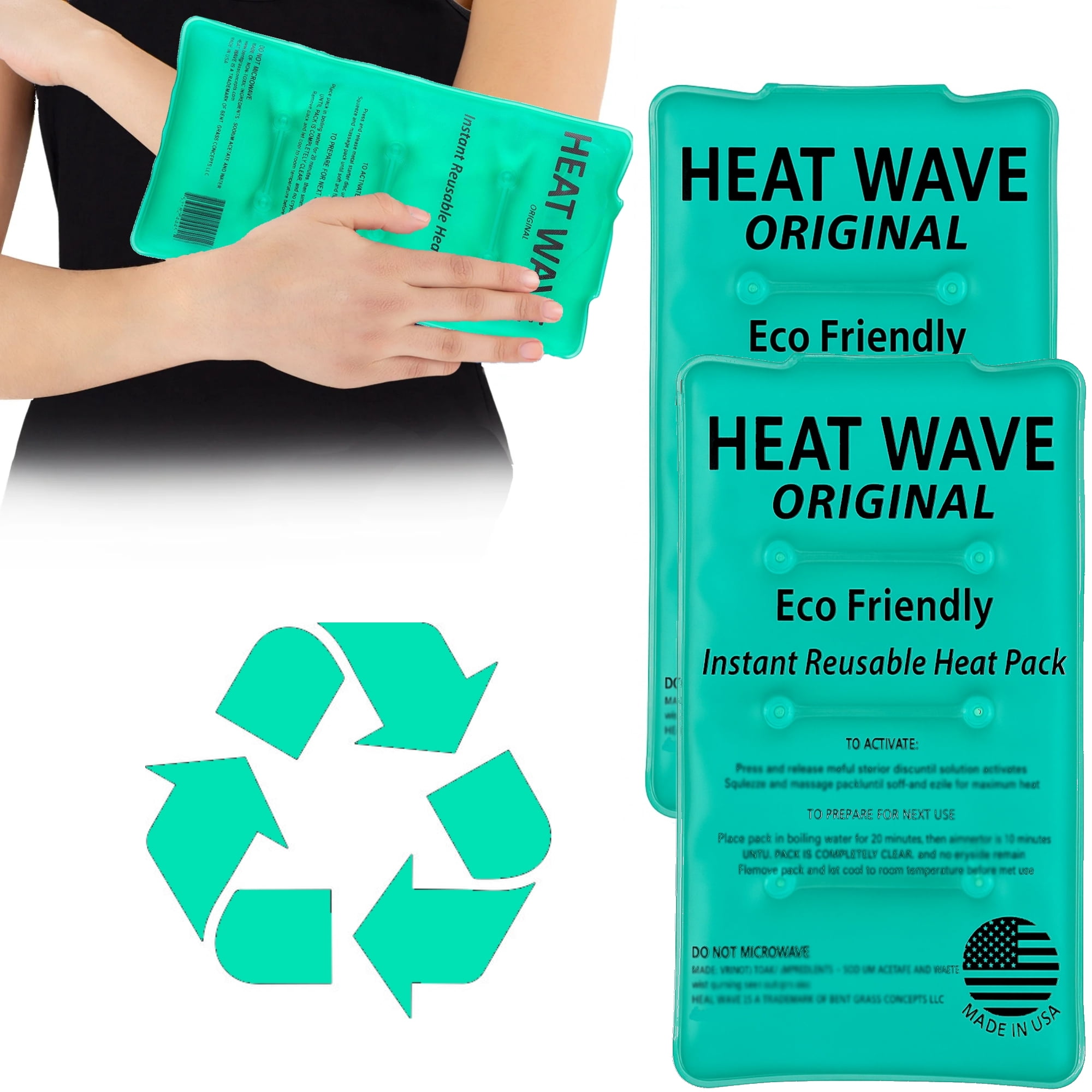 Heat Wave, Instant Reusable Heat Pack, 5