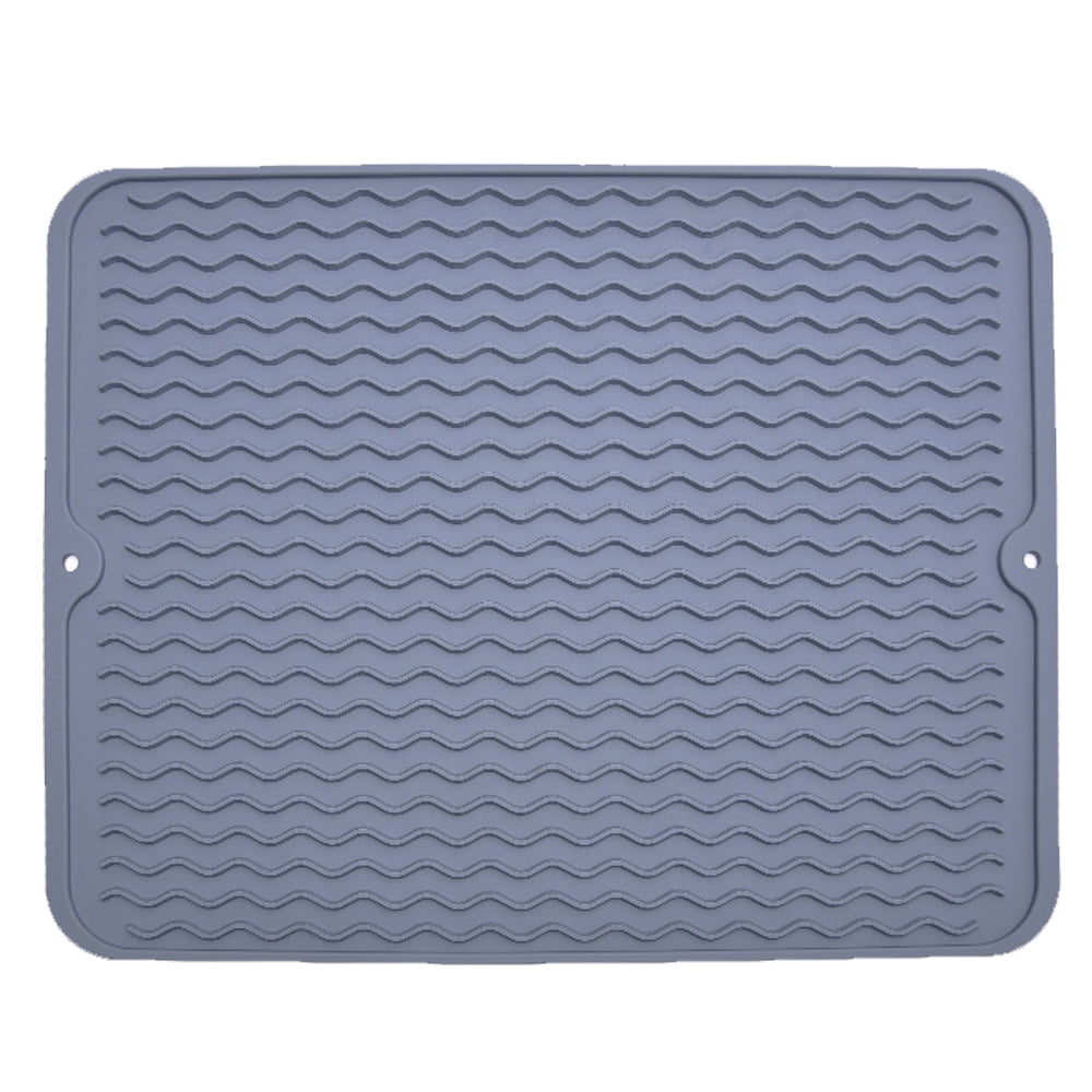 Heat-insulated meal mat rubber drain pad wave groove drain pad ...
