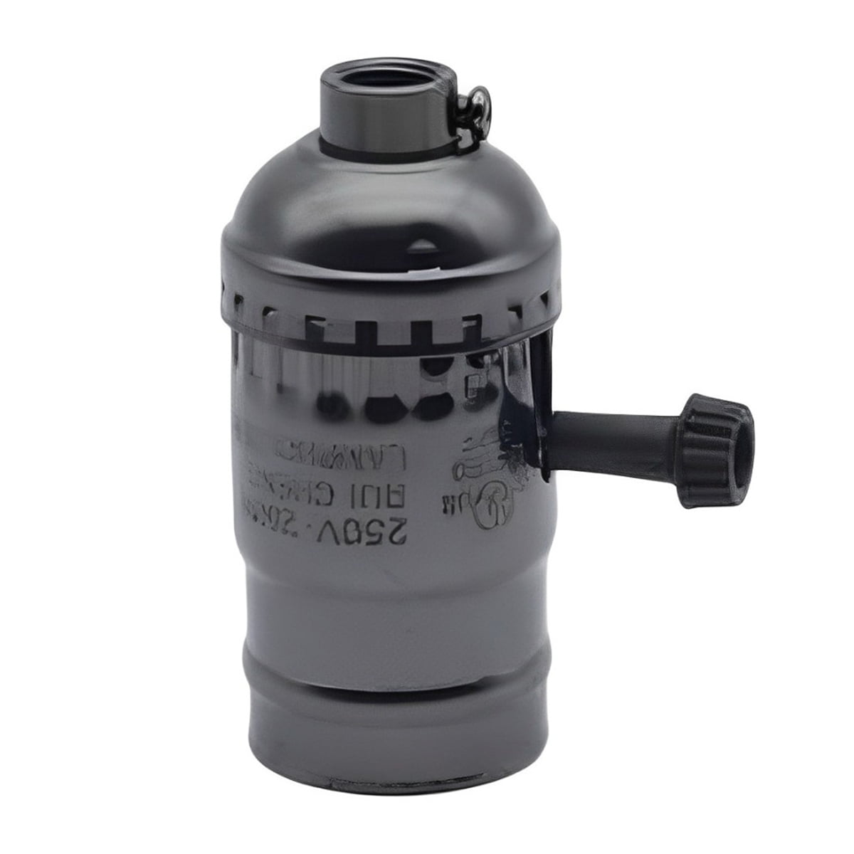 Heat-resistant Material Turn-Knob Lamp Socket, Phenolic Threaded Base ...