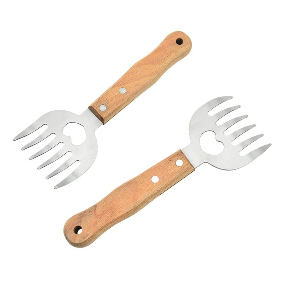 Heat-resistant Meat Tearing Tool Meat Shredder Claws Stainless Steel ...