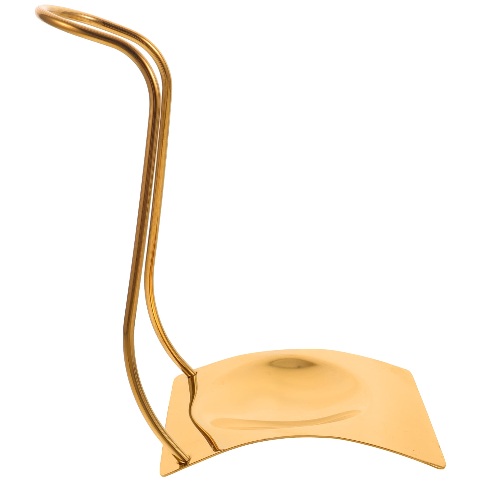 MEIBUTYUP Stainless Steel Utensil Spoon Rest Spoon Holder Golden 1Set ...