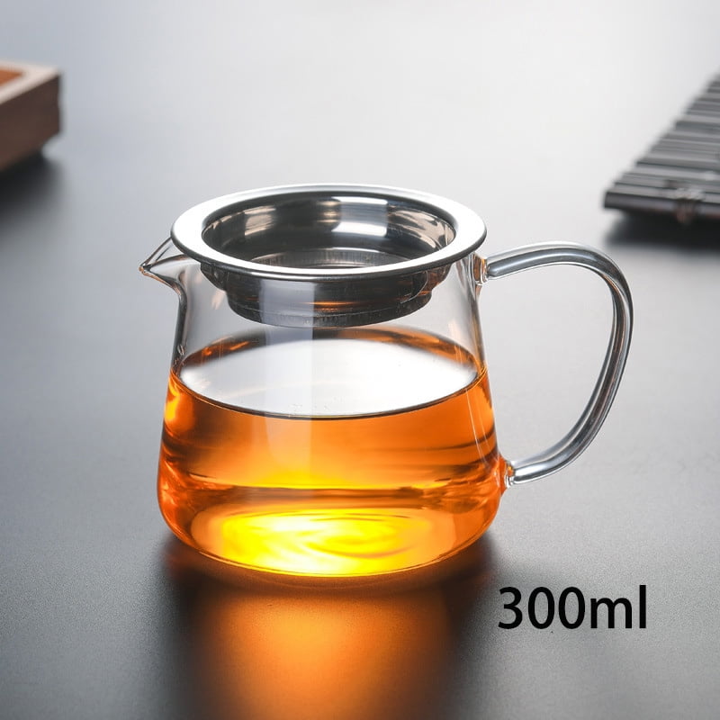 Heat-resisting clear glass tea pot fair cup cha hai,handmade kung fu ...