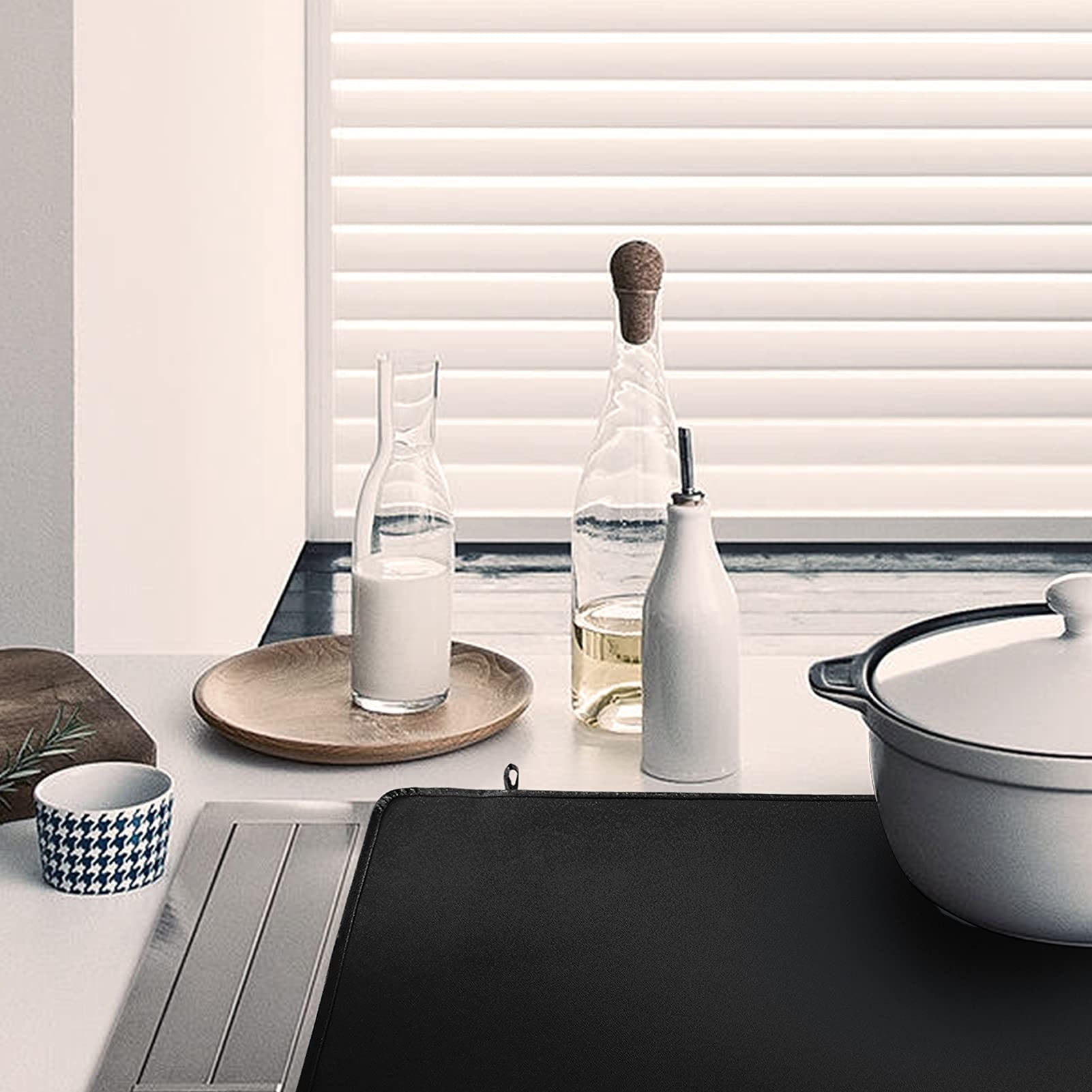 Heat, Cooktop Cover, Protects Glass Granite Countertops From Scratches ...