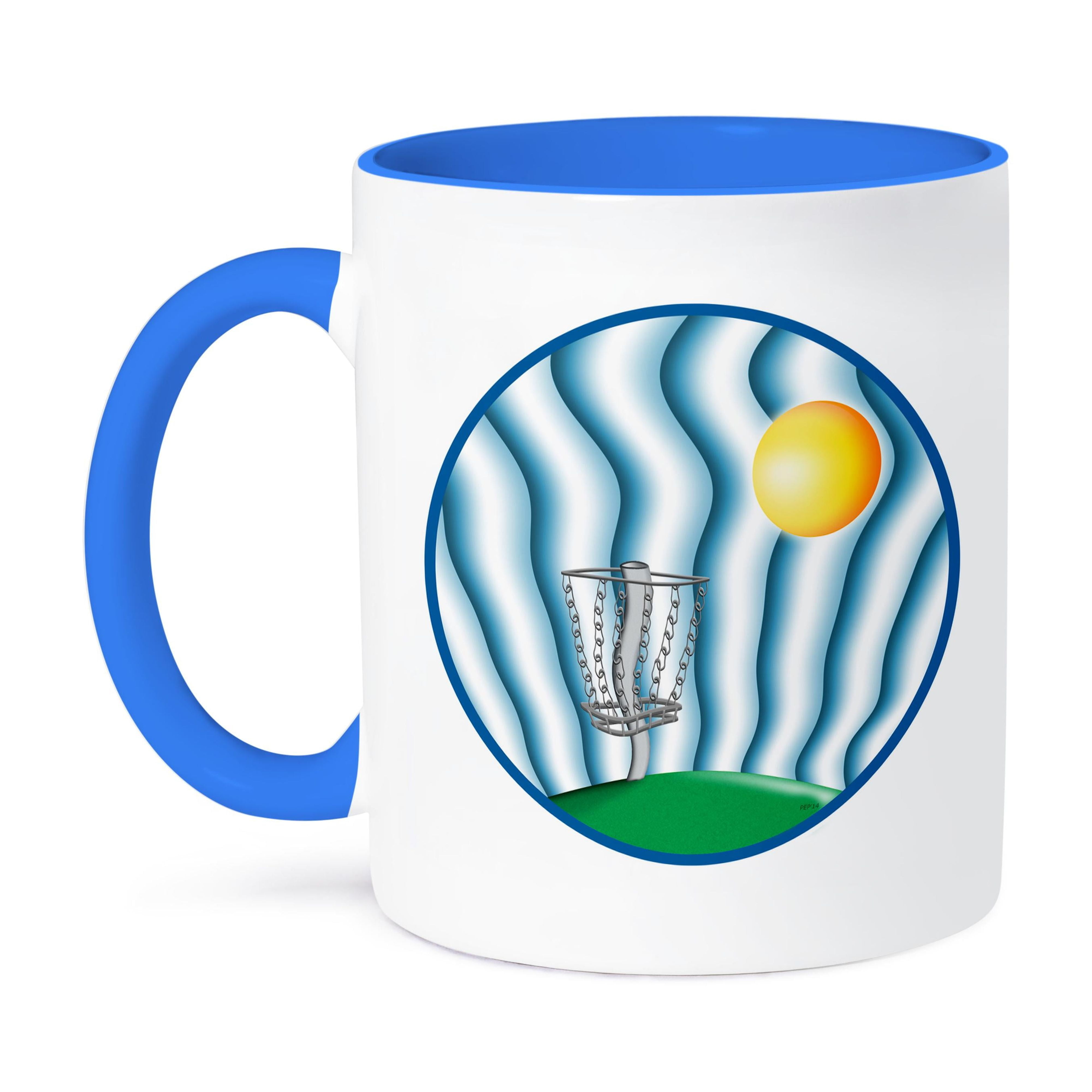 3dRose, Heat wave - a frisbee disc golf basket melting in the hot ...