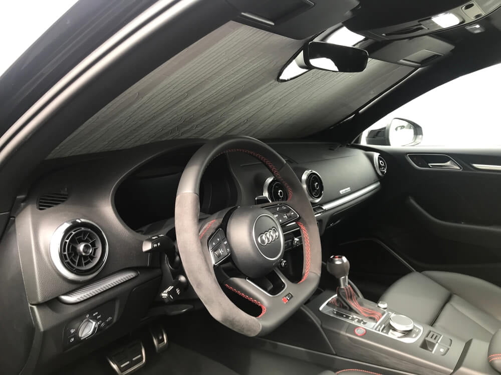 HeatShield, The Original Windshield Sun Shade, Custom-Fit for Audi RS3 ...