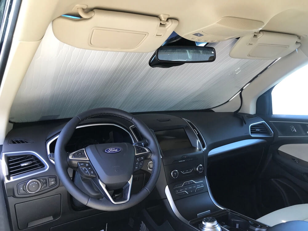 HeatShield, The Original Windshield Sun Shade, Custom-Fit for Ford Edge ...