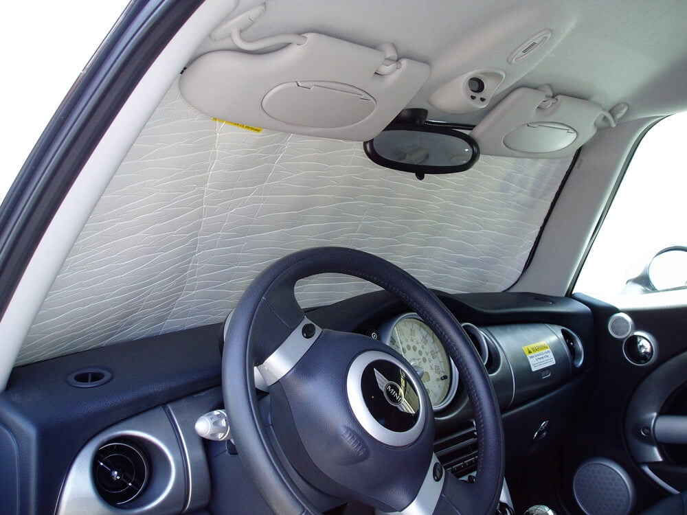 HeatShield, The Original Windshield Sun Shade, Custom-Fit for Mini ...