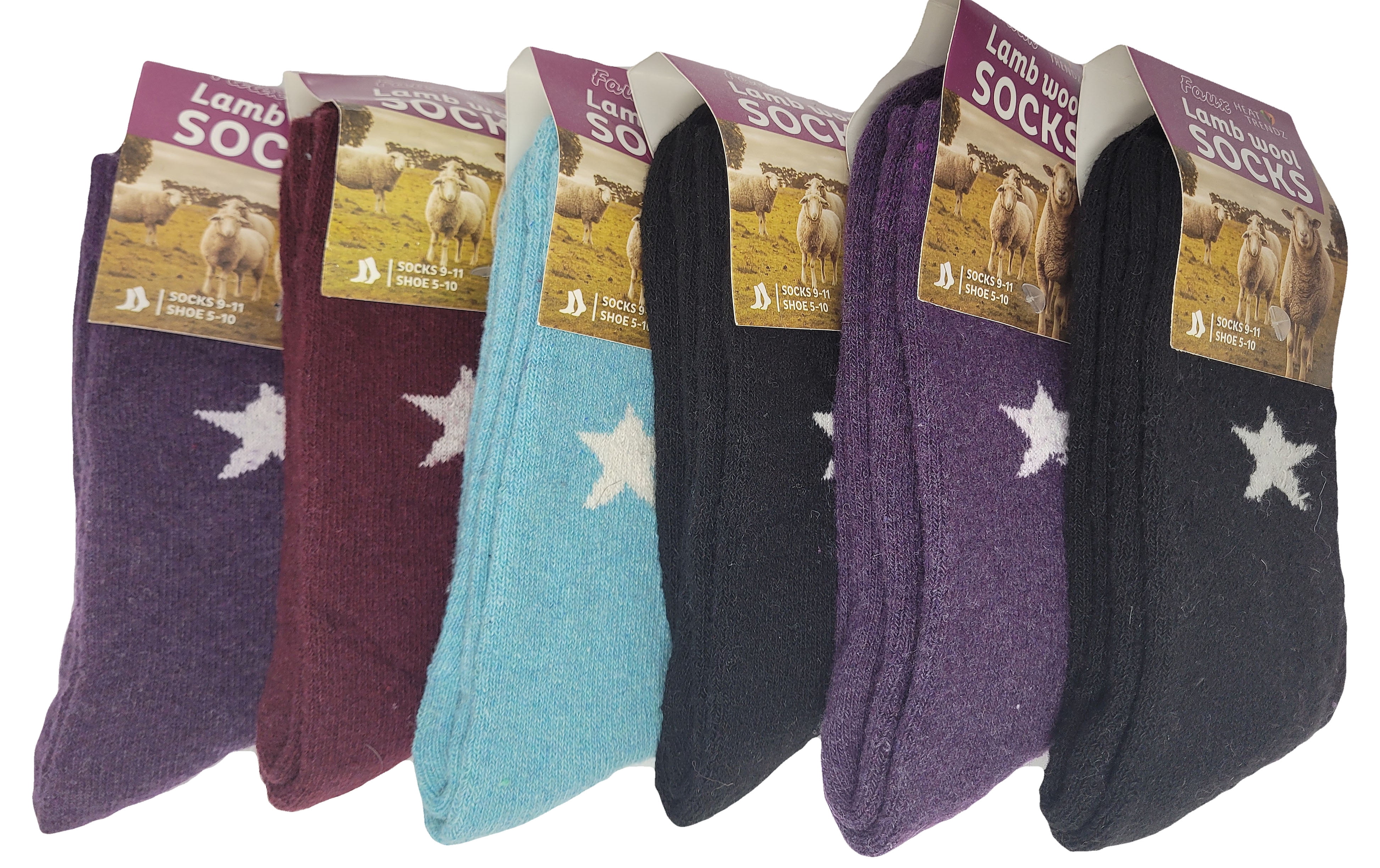 HeatTrendz Women Faux Lamb Wool Socks, Thermal Warm Cozy Soft Ladies ...