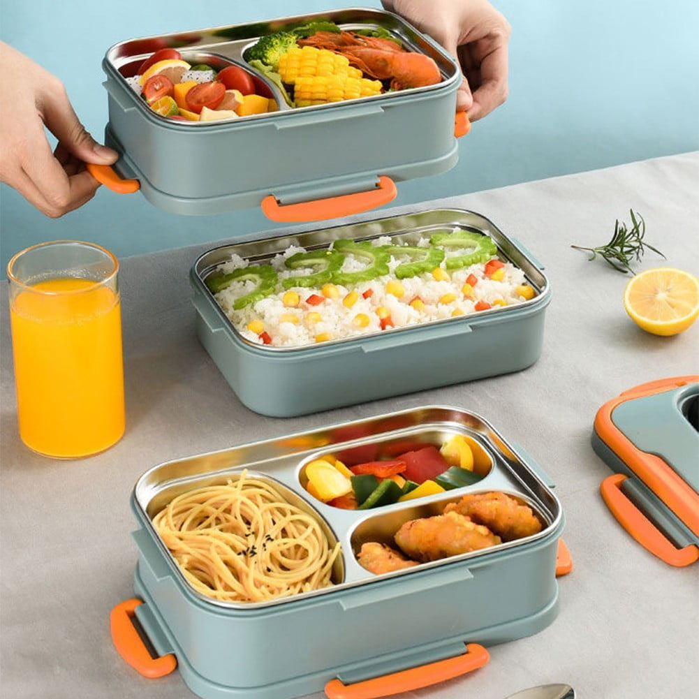 Heated 304 Stainless Steel Liner Insulated Lunch Box Box - Various ...
