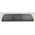 Heated Back Manual Slider Window Back Glass Compatible with Chevrolet ...