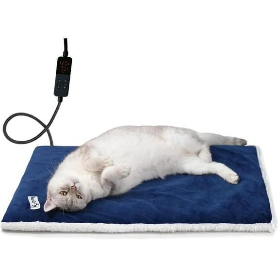 Heated Bed with Removable Cover, 5 Level Timer & Temperature, Indoor ...