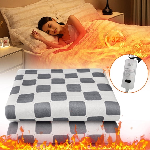 Heated Blanket Electric Throw,27.5inch x 59 inch Soft Heating Blanket ...
