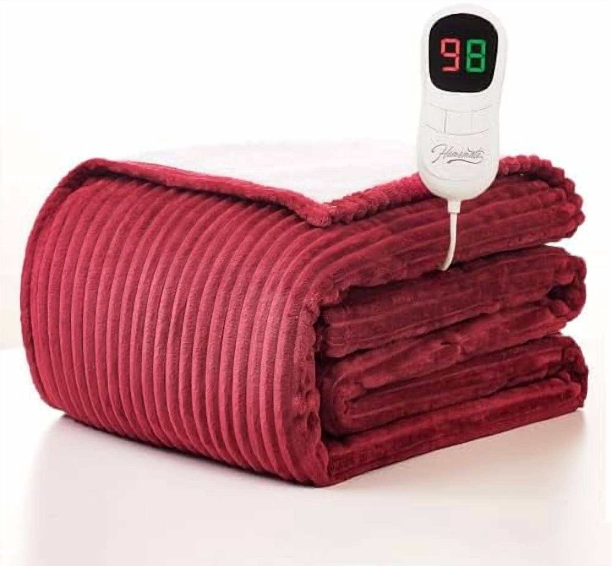 Heated Blanket Electric Throw - 50"x60" Heating Blanket Throw 1/2/4/6/8 ...