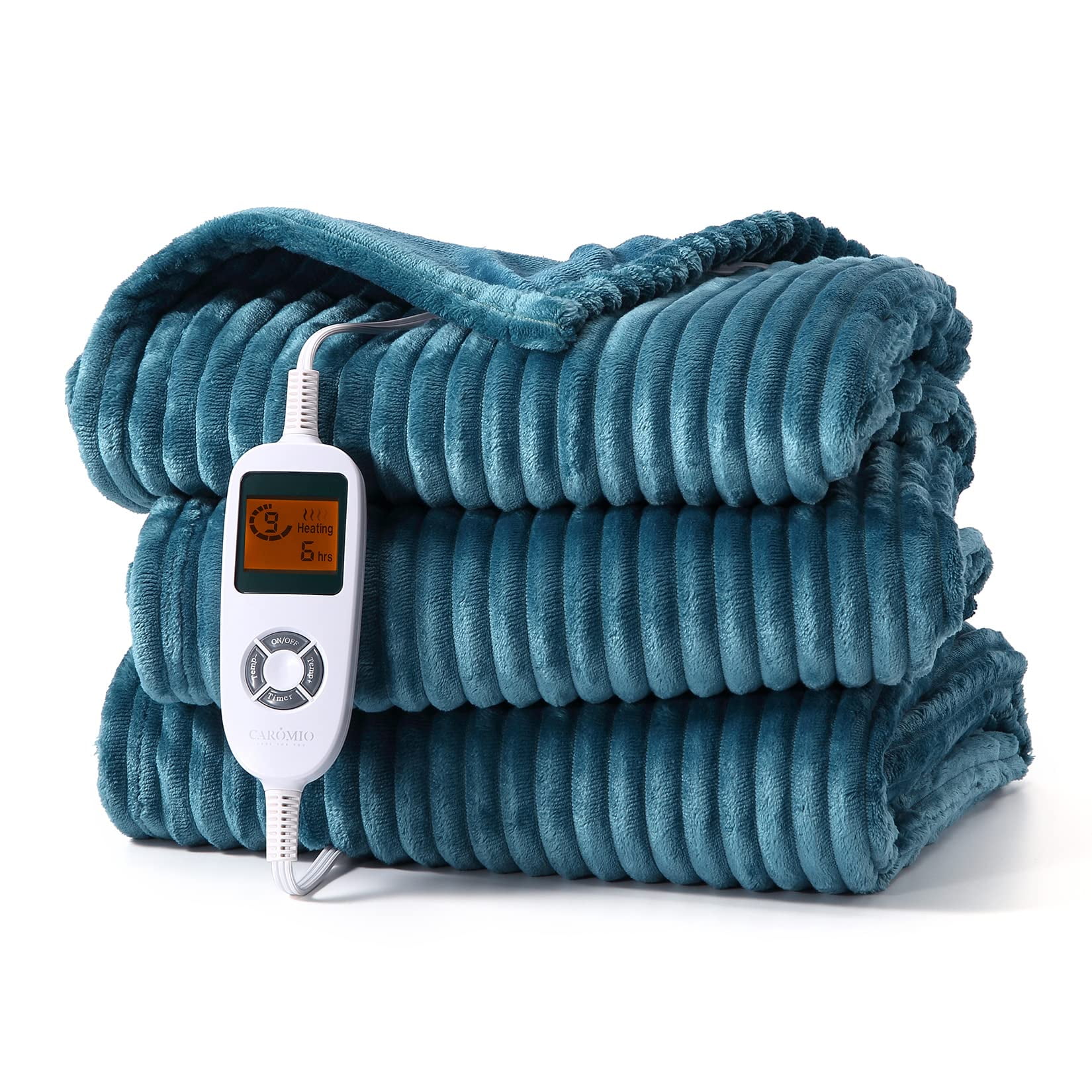 Heated Blanket Electric Throw - Fast Heating Throw Blanket 10 Heating ...