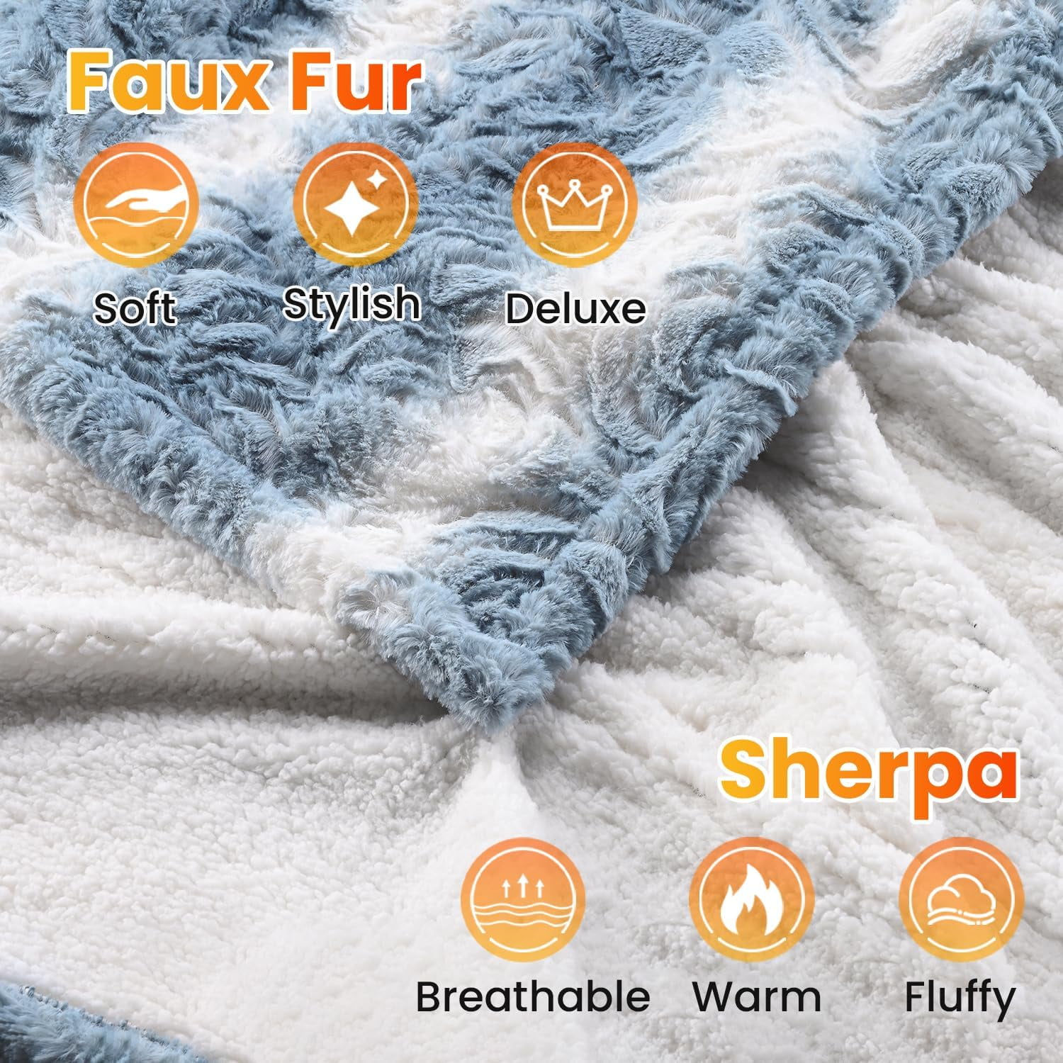 Heated Blanket Full Size 77" x 84", Electric Blanket with a Control, 0. ...