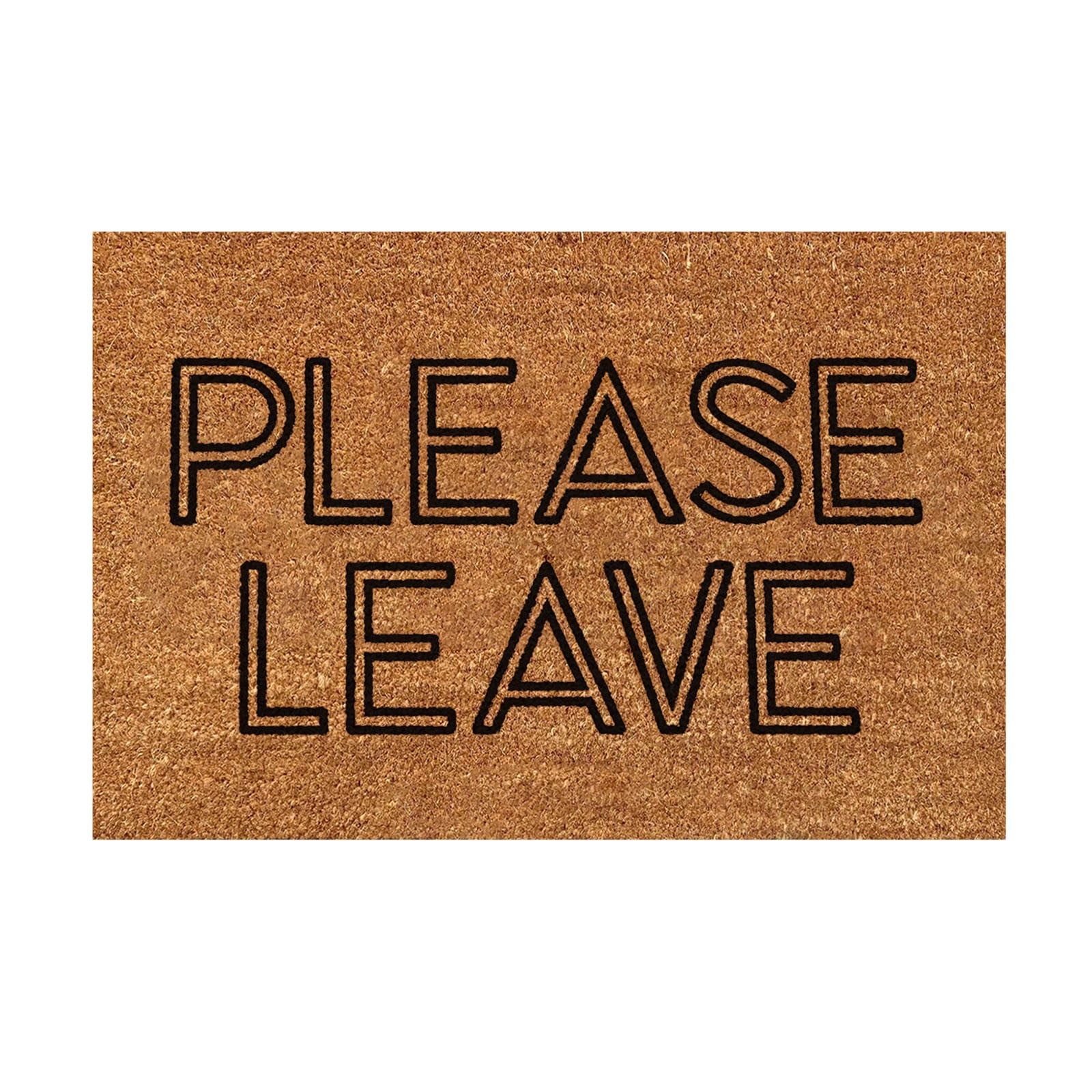 Heated Blanket Funny Doormat Funny Welcome Mat Please Leave Doormat ...