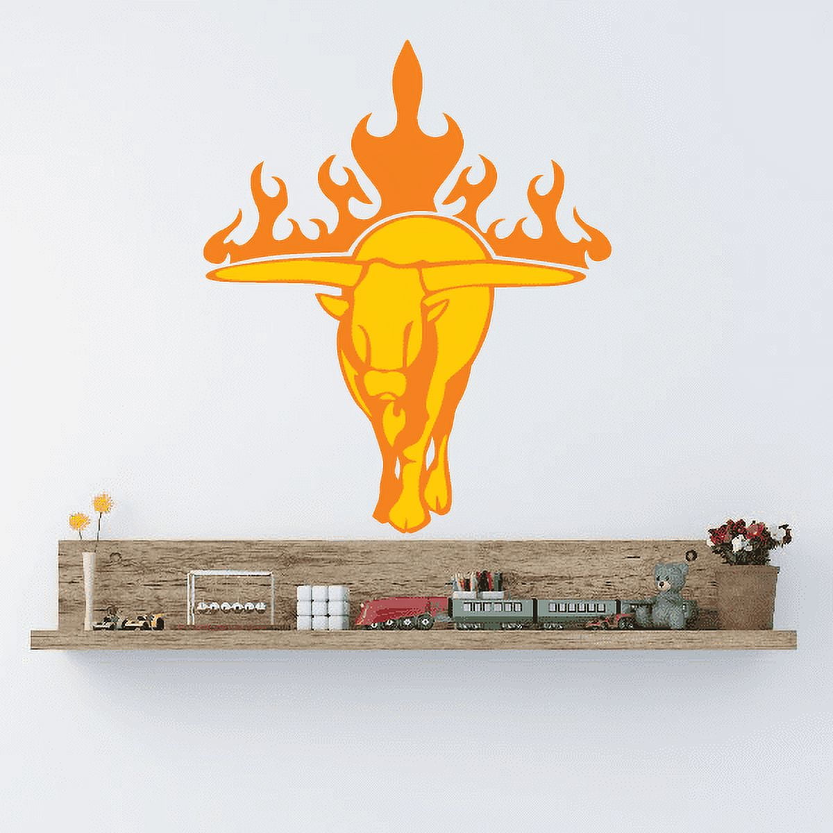 Heated Bull Sticker - 36 Inches - Walmart.com
