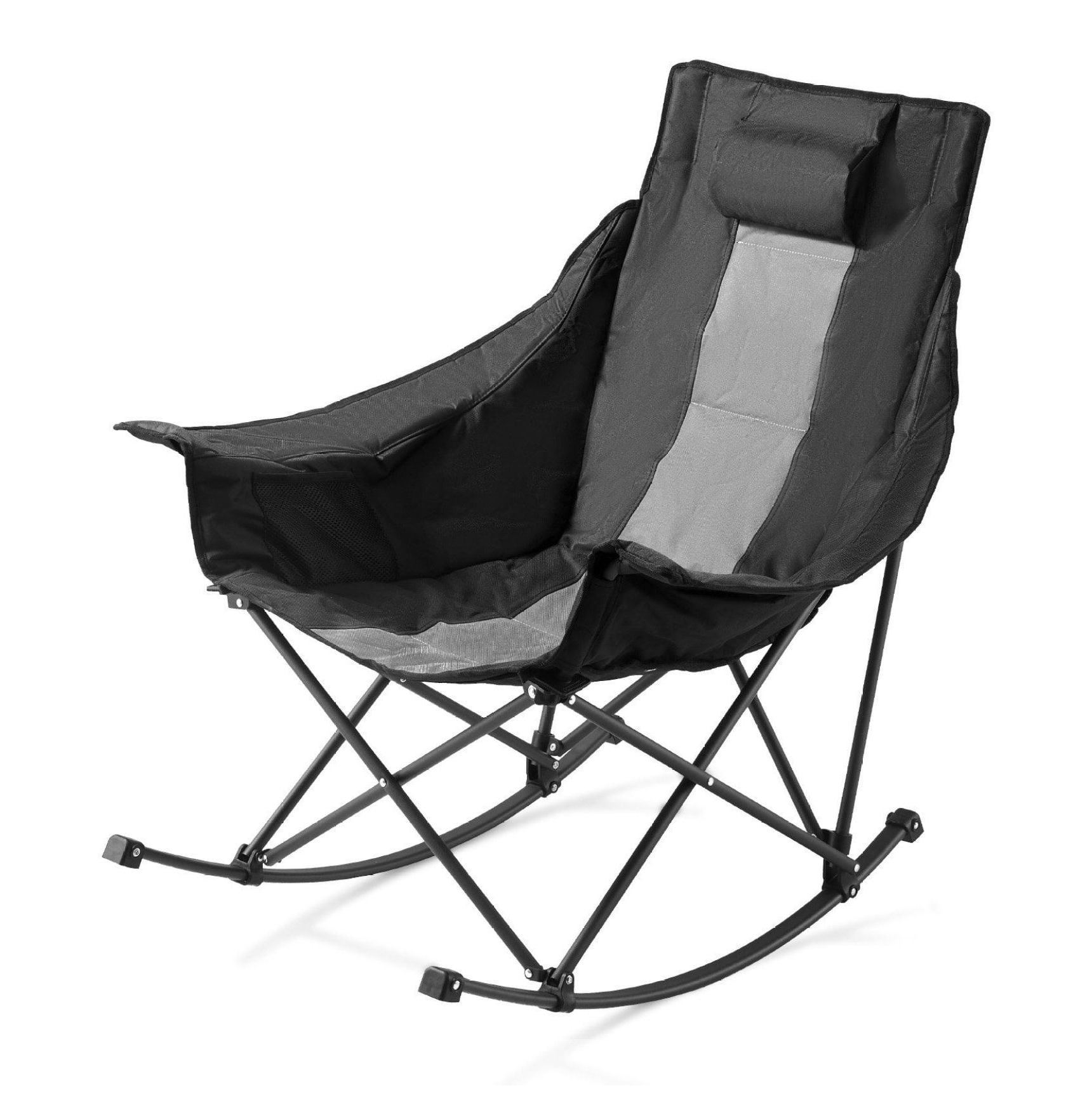 Heated Camping Chair, 3 Heating Settings, Large-Sized Padded Folding ...