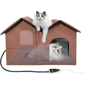 Heated Cat House in Cat Houses - Walmart.com