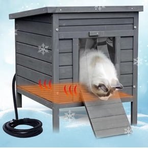 Heated Cat House in Cat Houses - Walmart.com