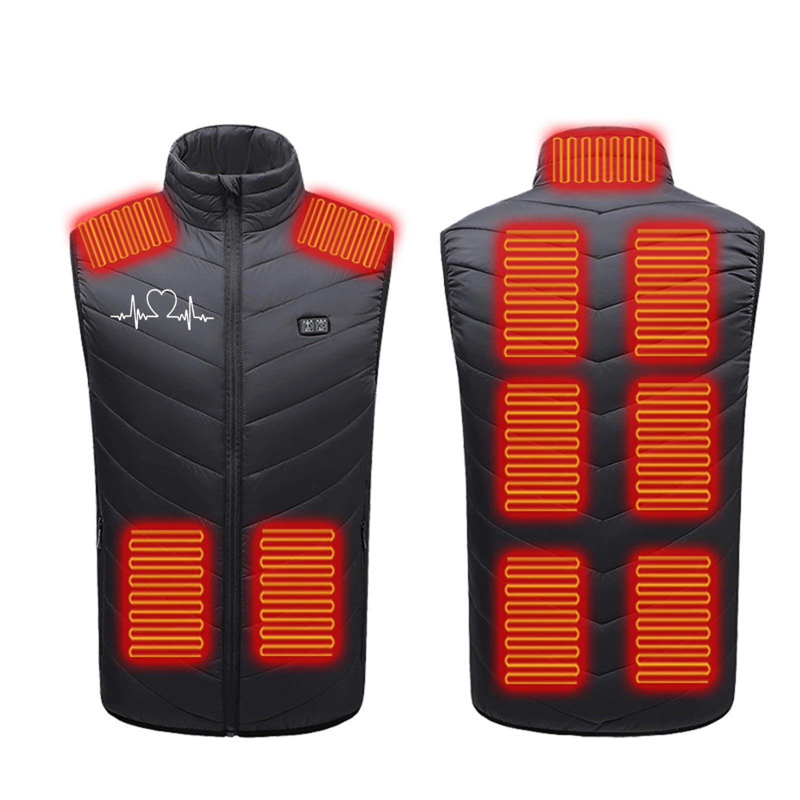 Heated Coats for Men, Heated Vest for Women Men - Electric Warming Vest ...