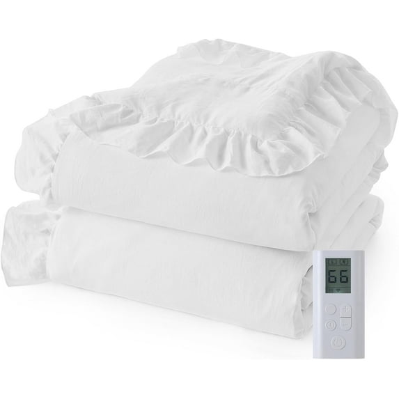 Heated Comforter Blanket King Size with Wireless LCD Controller, Fast ...