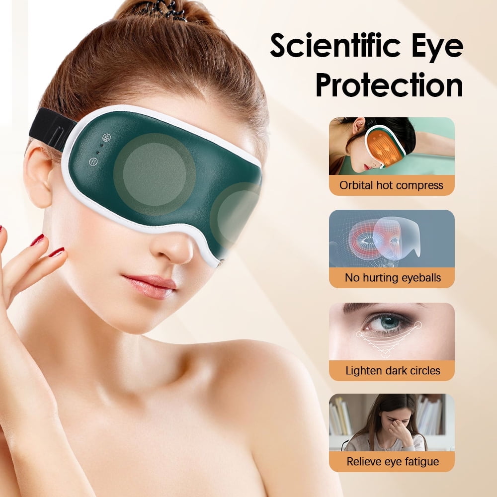 Heated Eye Mask, Electric Heating Eye Masks, Graphene Warm Eye Compress ...