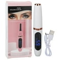 Heated Eyelash Curlers Long Lasting Curling Digital Display Temperature