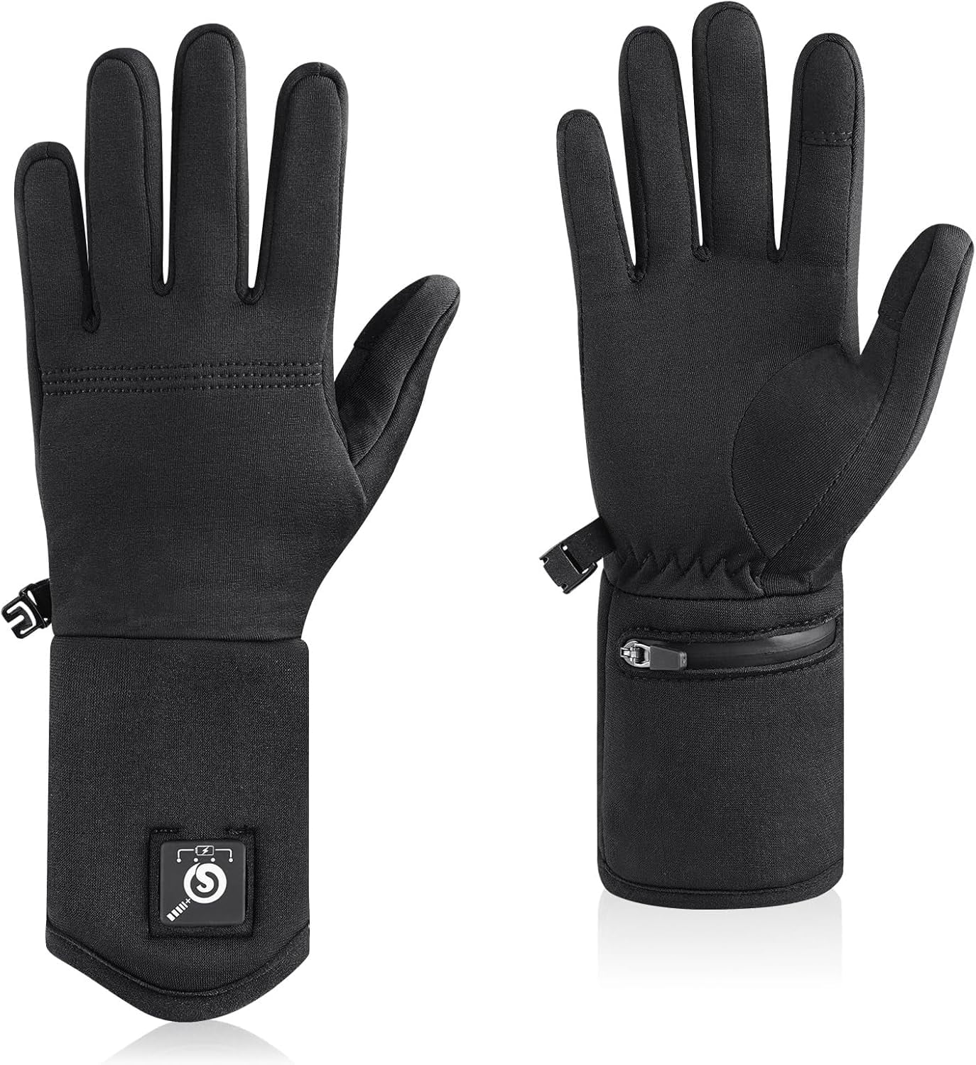Heated Glove Liners for Men Women, Rechargeable Battery Electric Savior ...