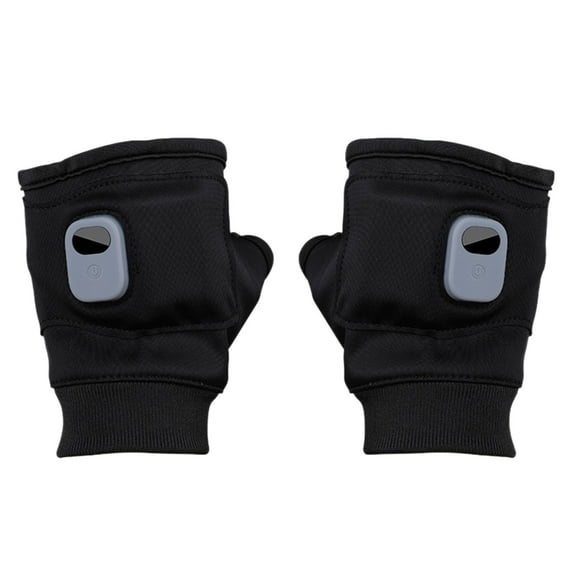 Heated Gloves For Women Upgraded Smart Thermostatic Heated Fingerless ...