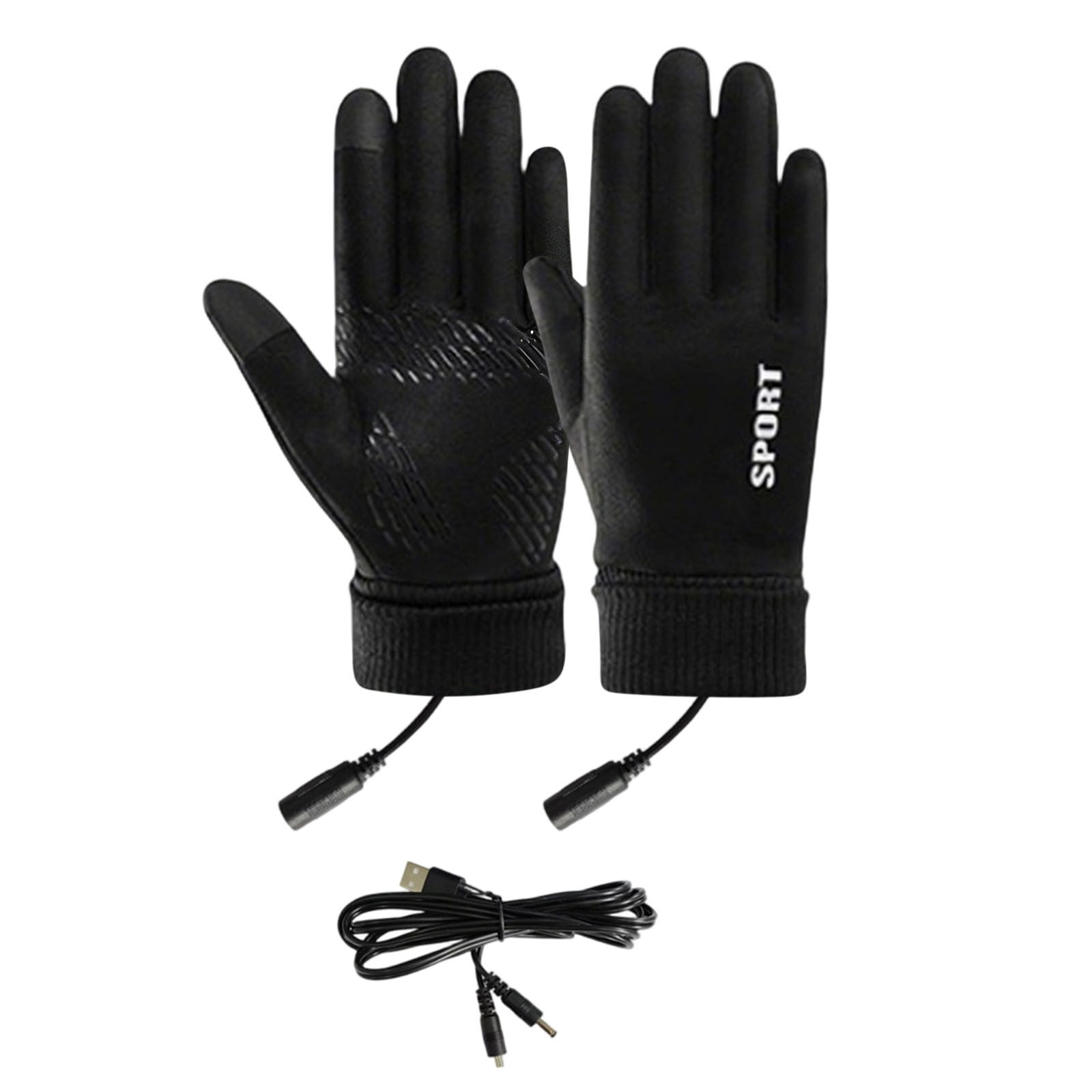 Heated Gloves for Men and Women - USB Rechargeable Touchscreen ...
