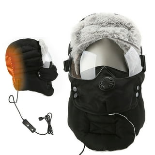 Luxtrada Thermal Winter Trapper Hat with Glasses Ski Hunting Trapper ...