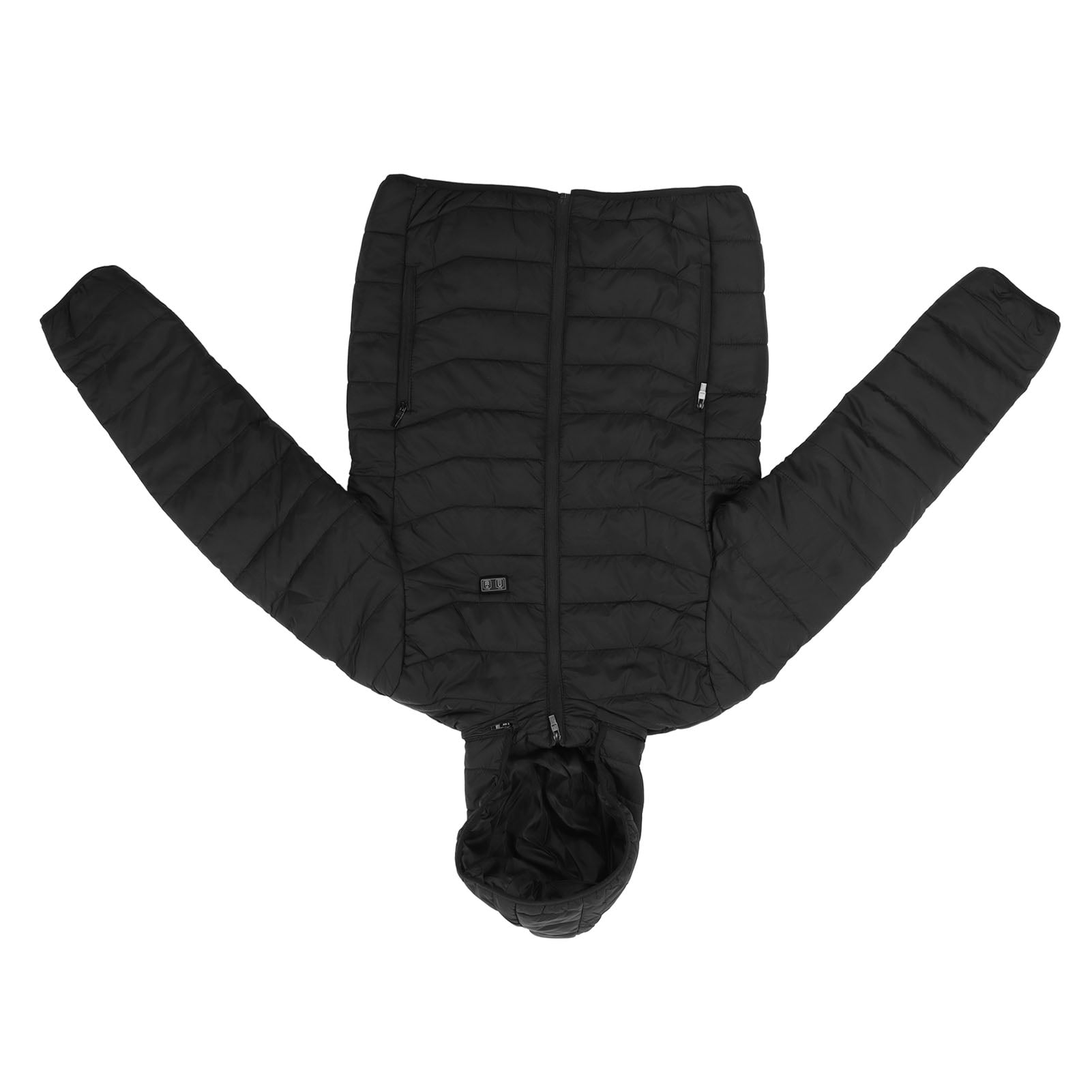 Heated Hoodie Jacket Double Control 3 Power Adjustable 15 Zone Washable ...
