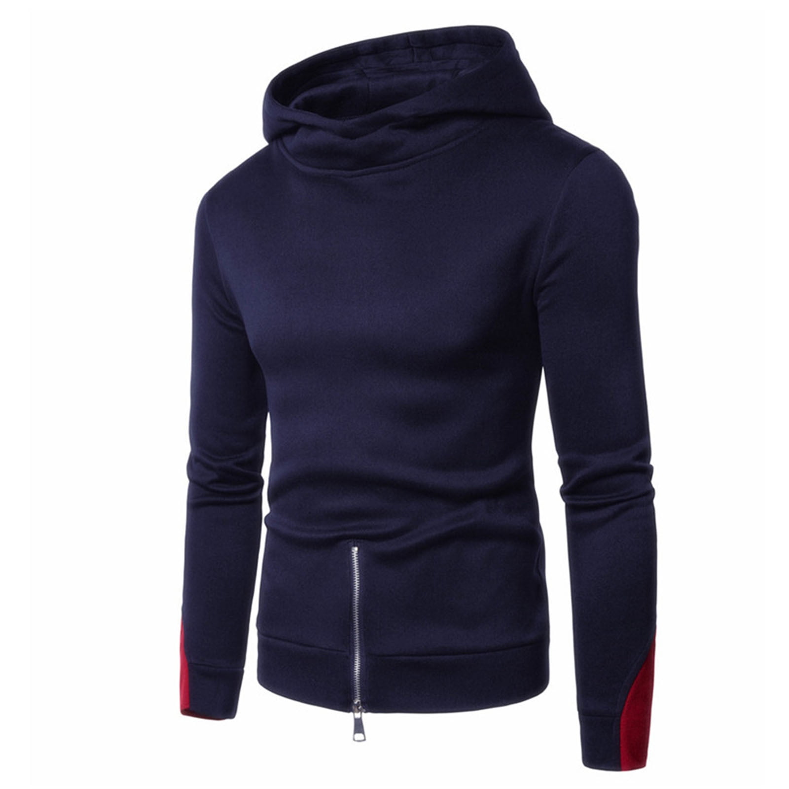 Heated Hoodies for Men New Leisure Sports Fashion Split Hoodie Coat ...
