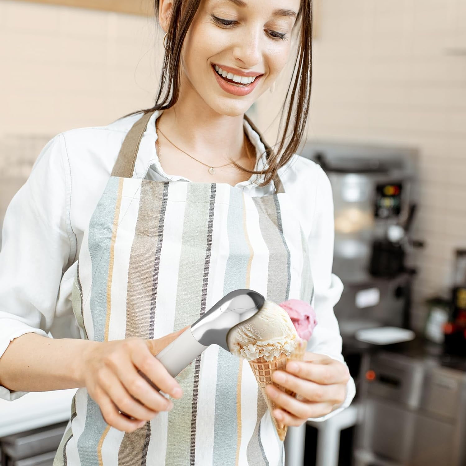Heated Ice Cream Scoop – Electric Scooper for Hard Ice Cream and ...