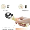 Heated Ice Cream Scoop with ON/OFF Switch: Rechargeable Electric ...