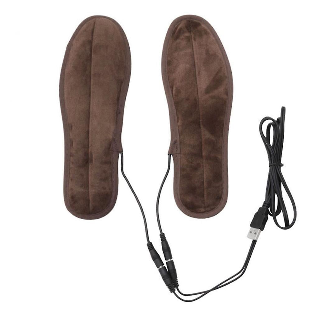 Heated Insoles Winter Shoe Inserts USB Charged Electric Insoles ...