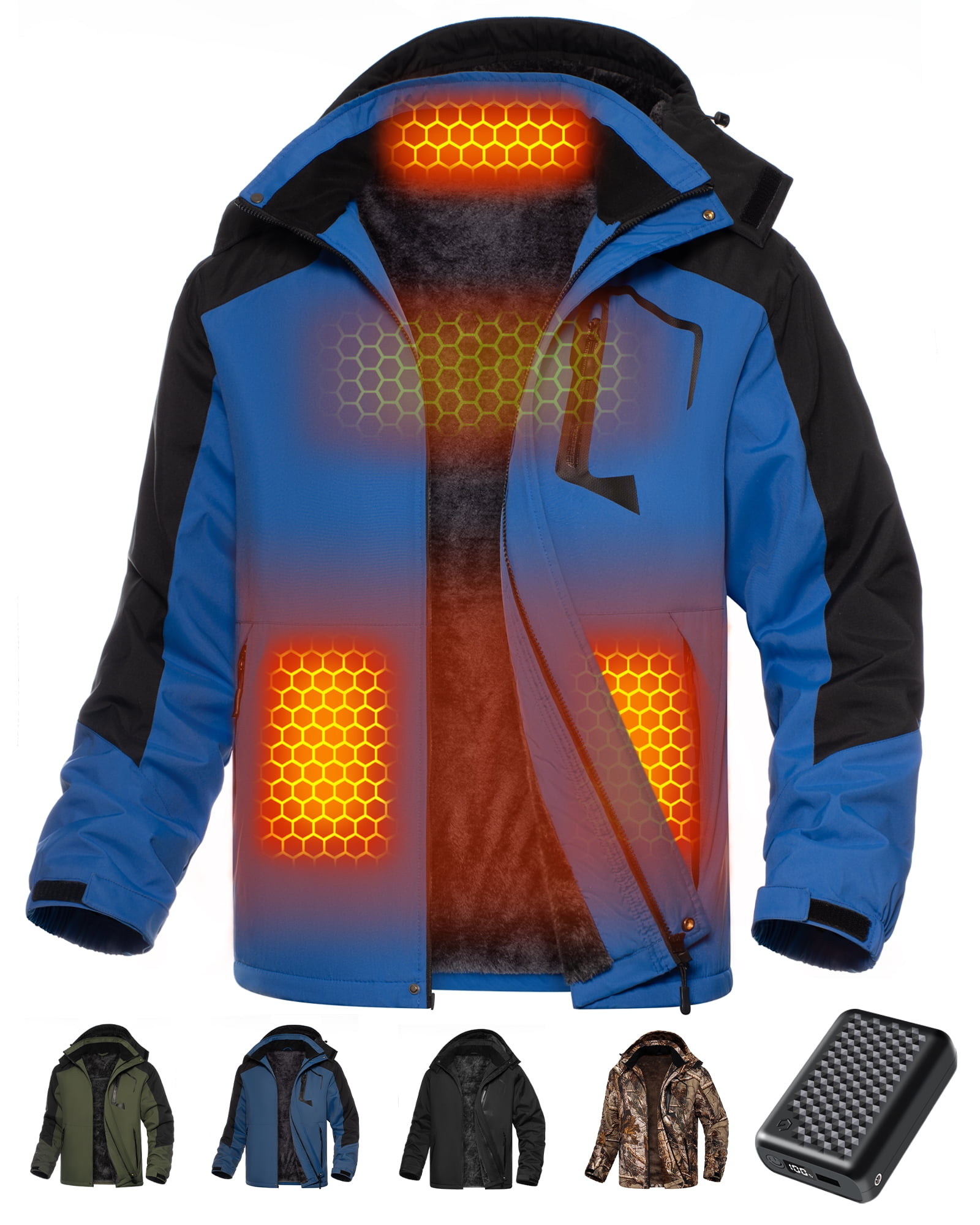 Heated Jacket for Men, Graphene Lightweight Heating Jackets with ...