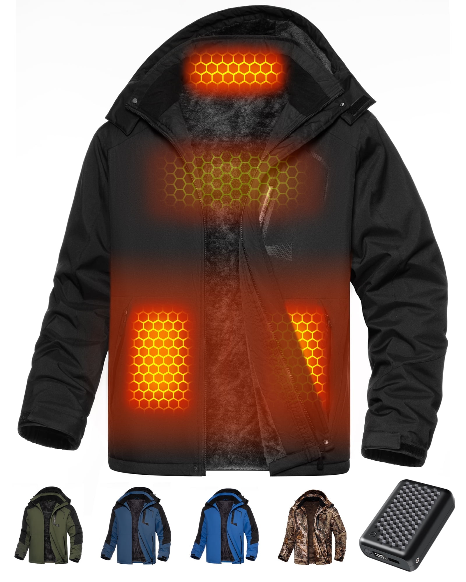 Heated Jacket for Men, Graphene Lightweight Heating Jackets with ...