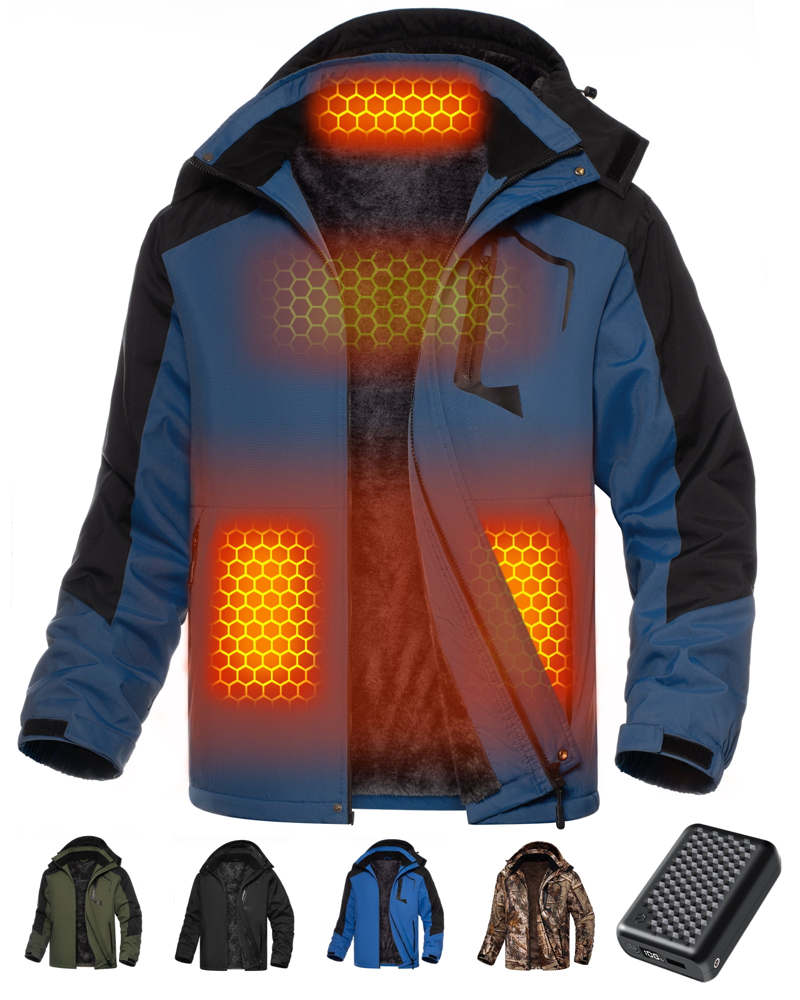 Heated Jacket for Men, Graphene Lightweight Heating Jackets with ...