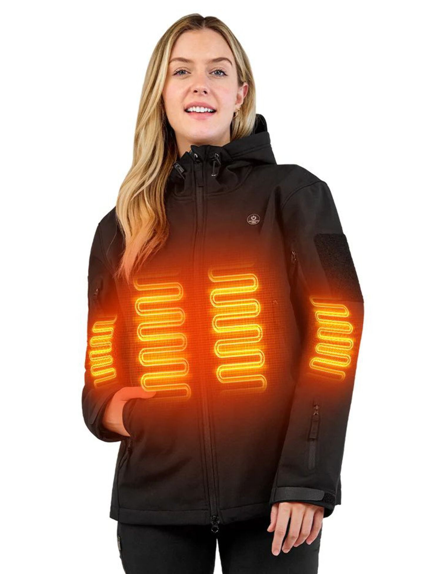 Heated Jacket for Women, ANTARCTICA GEAR Winter Coat with 12V 16000mAh ...