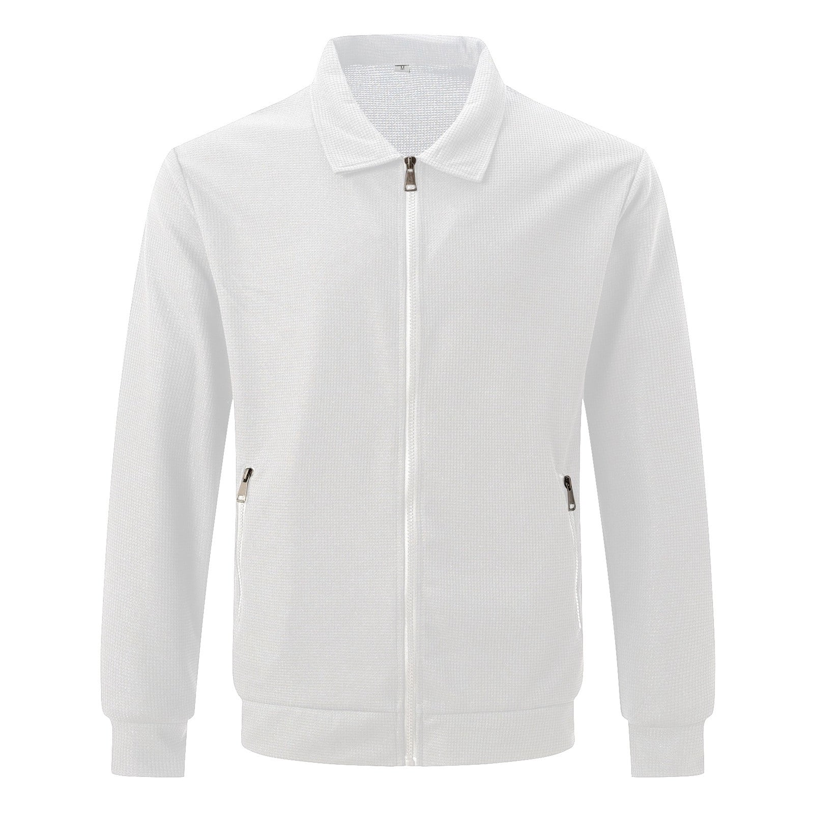 Heated Jackets For Men Youth Zipper Pocket Flip Slim Fit Cardigan Wind ...