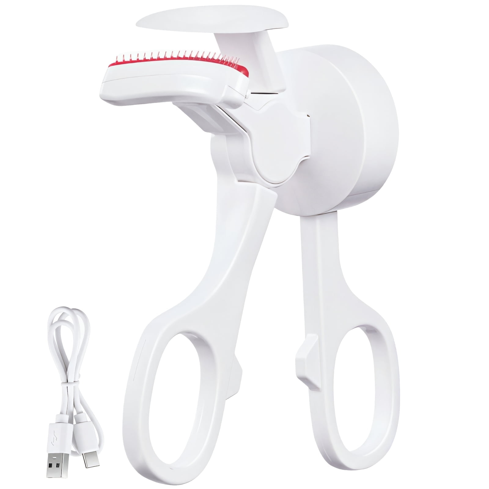 Heated Lash Curler, C-Shaped Intelligent Eyelash Curler, 3-Level ...